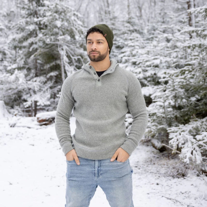 Stanfield's Men's Wool Hooded Henley – Take It Outside