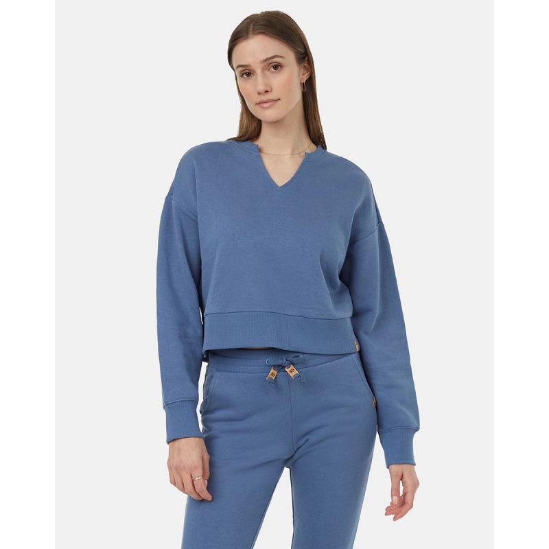 Tentree Women's TreeFleece Notch Neck Crew – Take It Outside