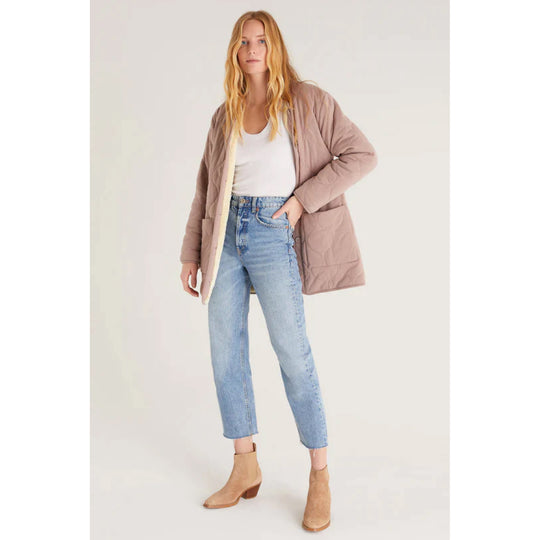Z Supply Rana Quilted Reversible Sherpa Jacket – Take It Outside